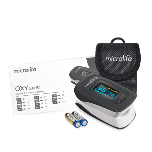 OXY 500 BT - Bluetooth® Pulse Oximeter - Microlife AG